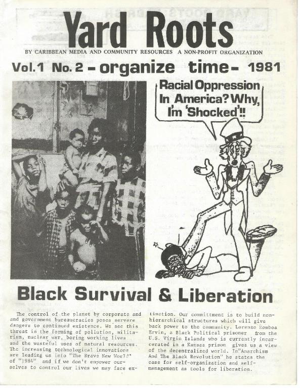 Yard Roots Vol. 1, No. 2 (August-September 1981) | libcom.org